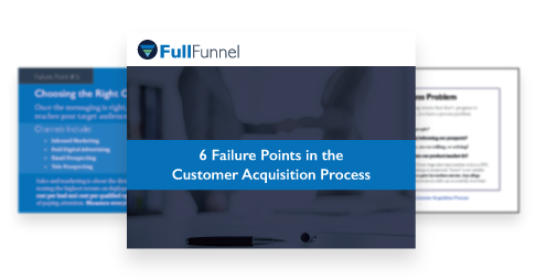 Presentation: 6 Failure Points of the Customer Acquisition Process